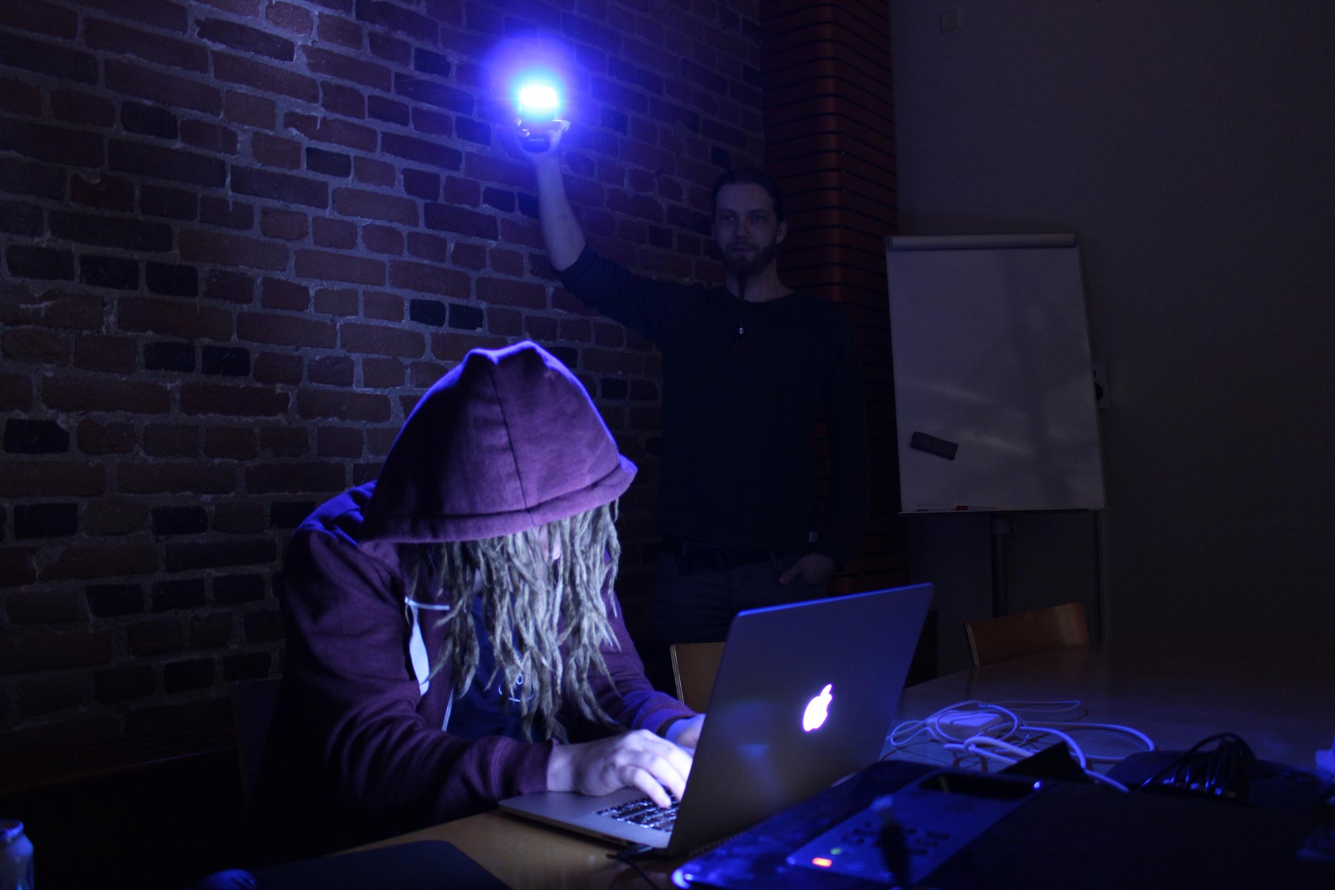 What is a coded mystery room like?