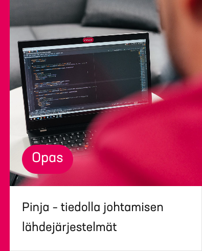 Guide: Pinja – source systems for knowledge management